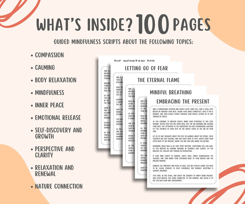 Guided Mindfulness (100 Scripts) – MindSpace
