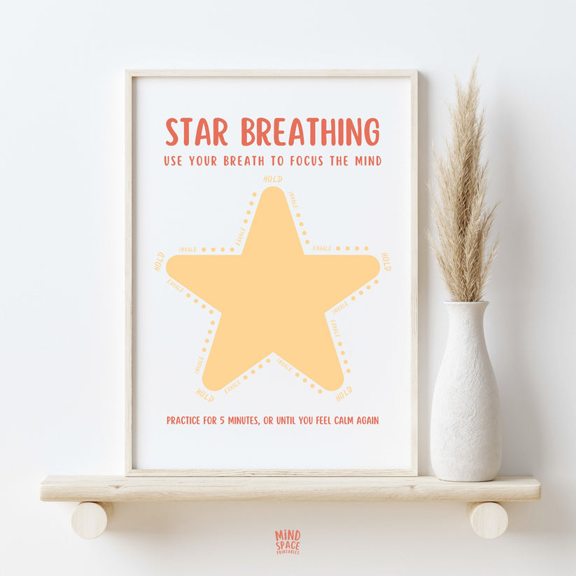Star Breathing Poster – MindSpace