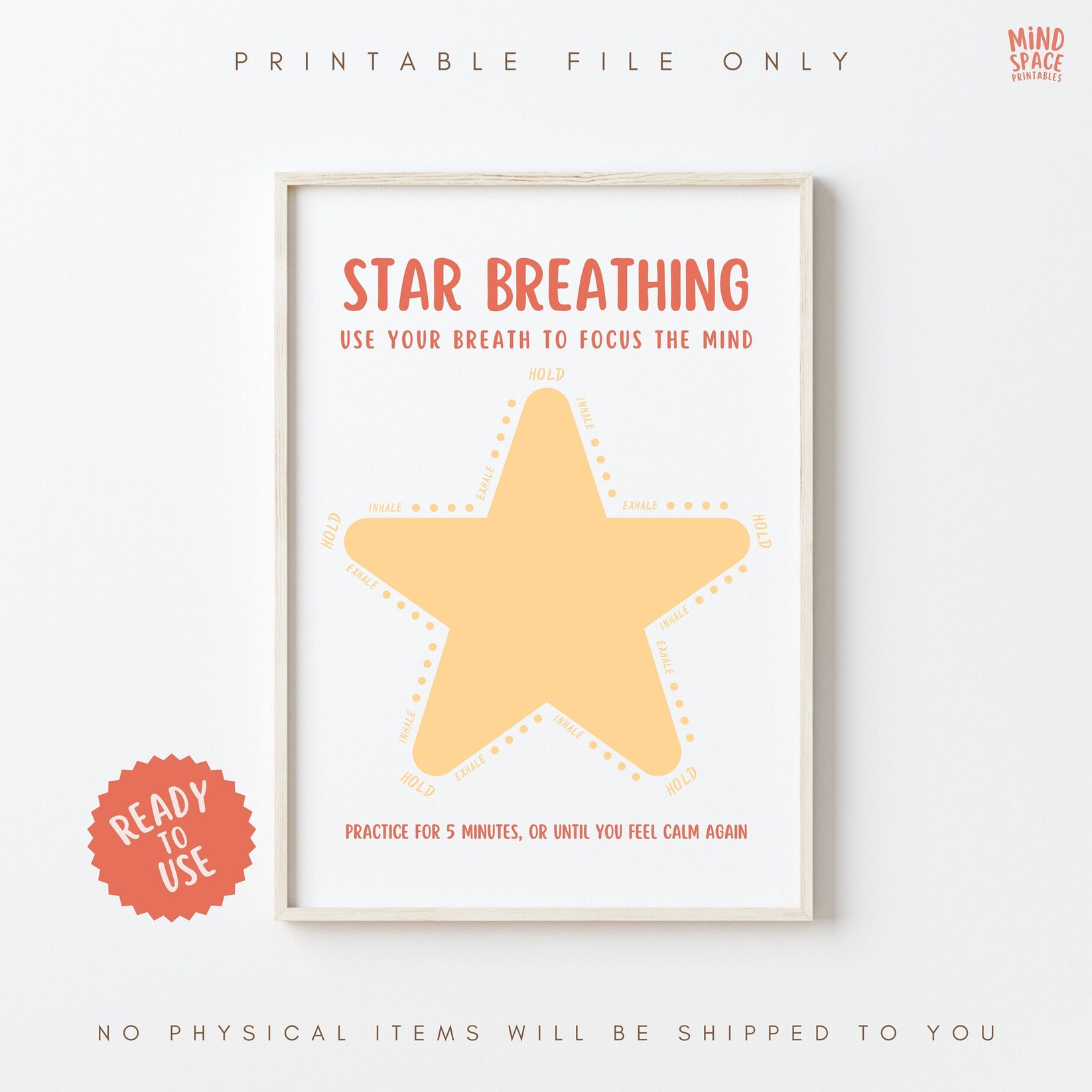Star Breathing Poster – MindSpace