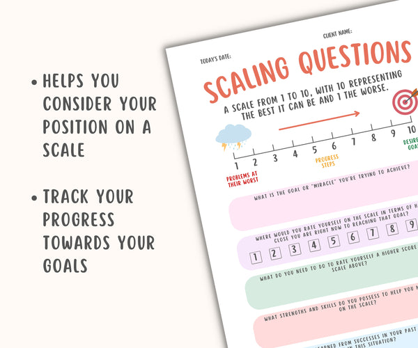 Scaling Questions Worksheet – MindSpace