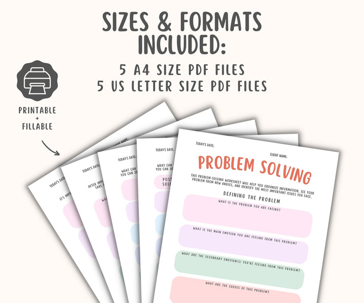 Problem Solving Worksheet – MindSpace