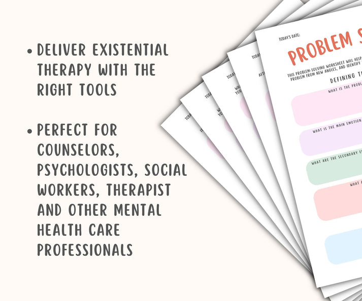 Solution Focused Therapy Worksheets – MindSpace