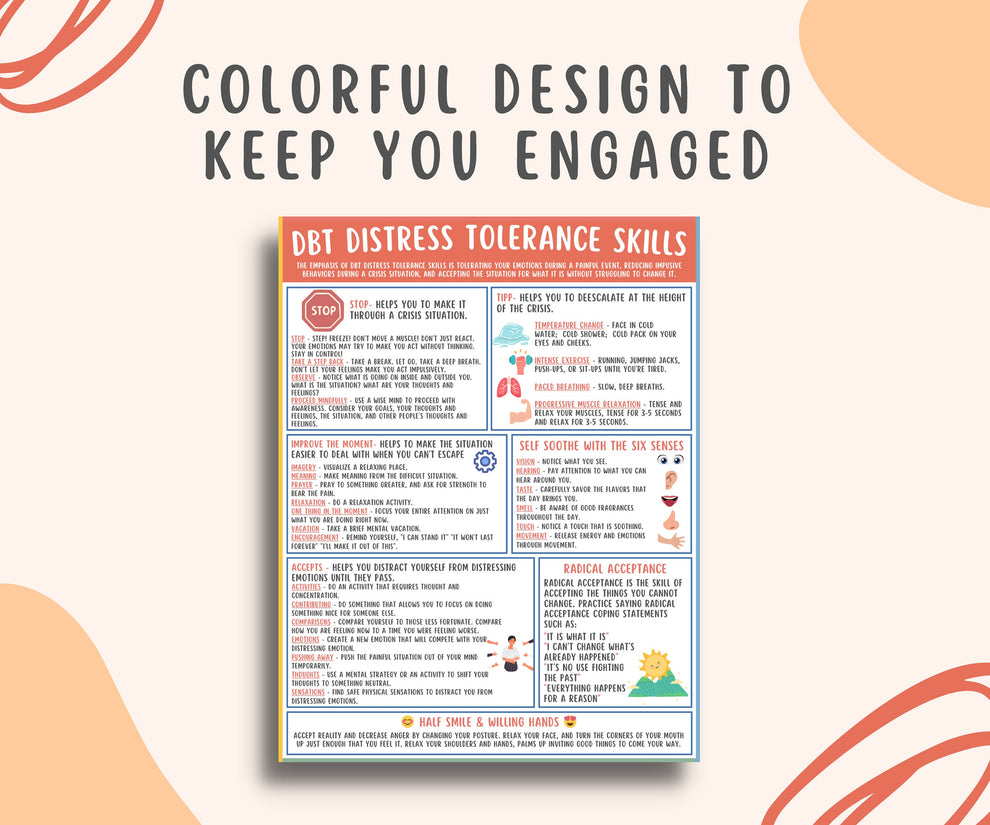 DBT Distress Tolerance Coping Skills Handout – MindSpace