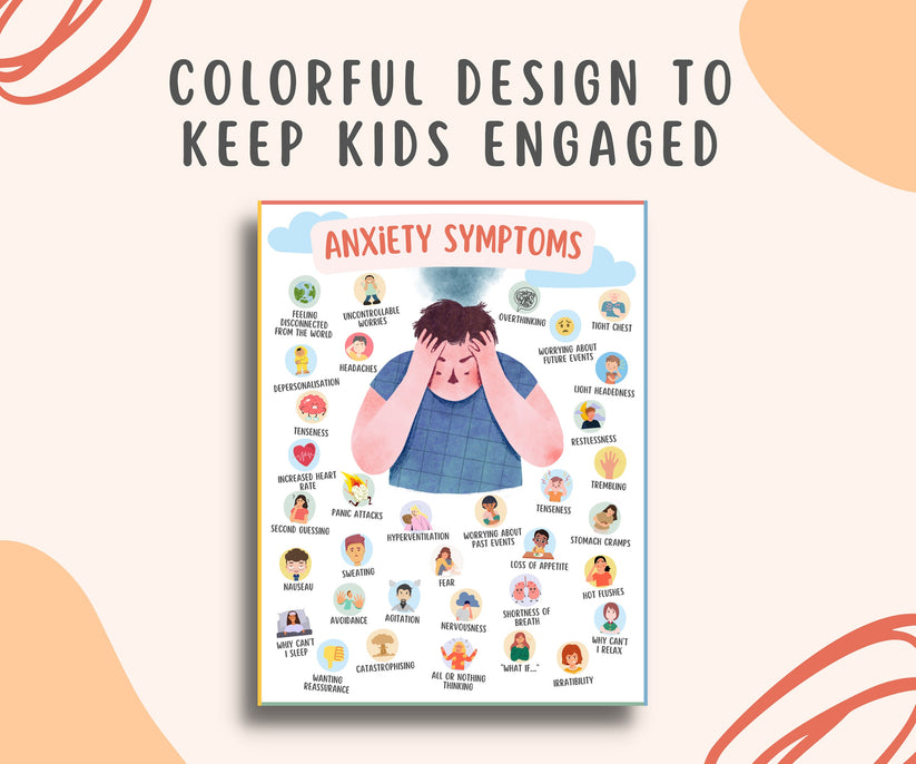 Anxiety Symptoms Handout For Teens & Kids – MindSpacePrintables