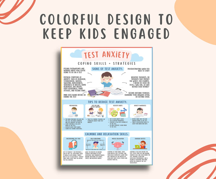 Test Anxiety Print for Kids & Teens – MindSpace
