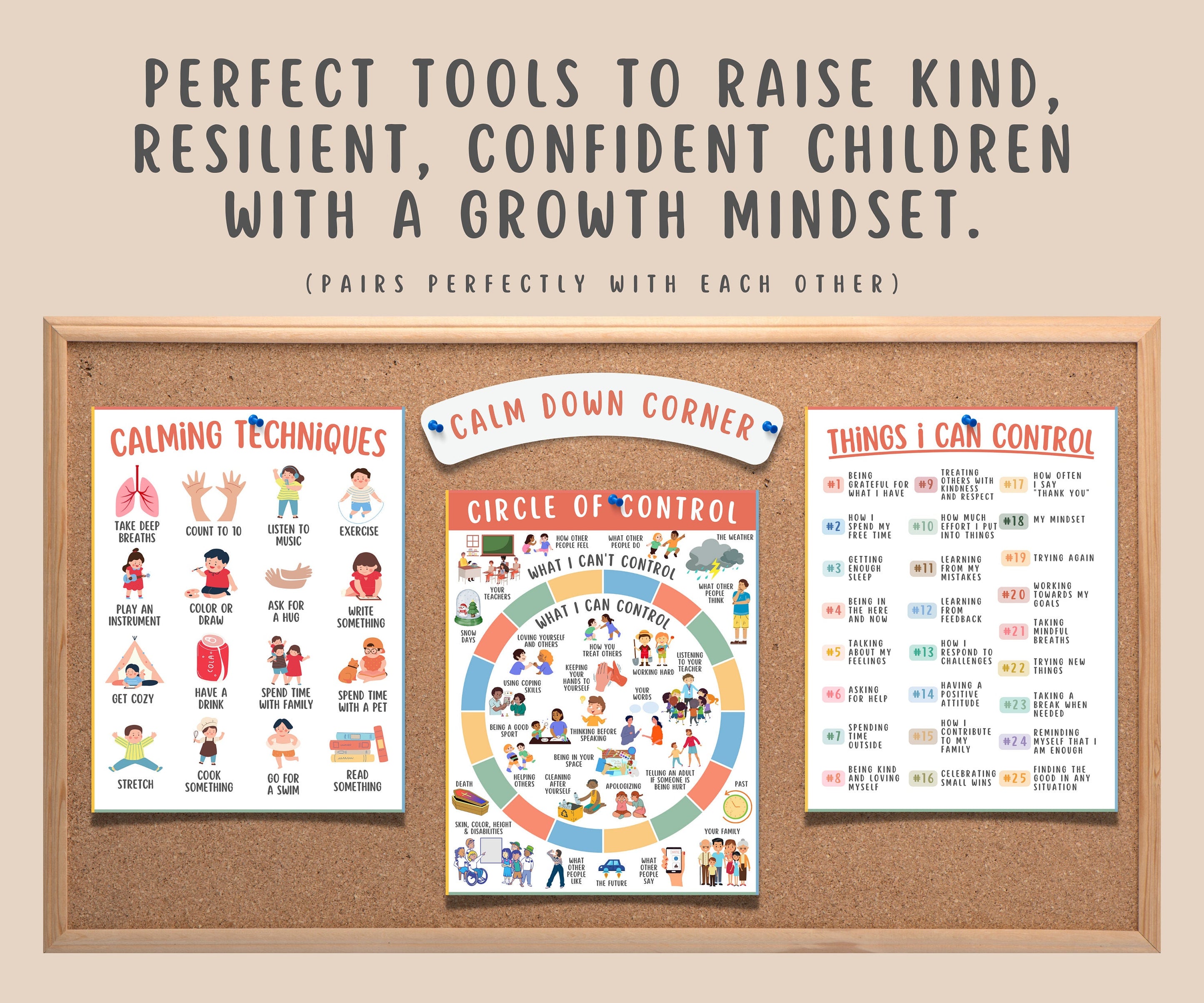 Circle of Control for Kids & Teens Handout – MindSpace