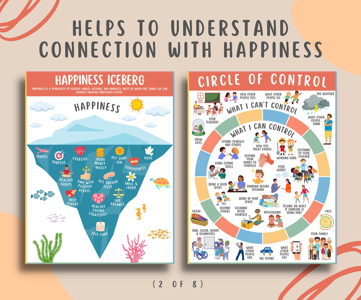 Mental Health Coping Skills Printable Bundle for Kids & Teens – MindSpace
