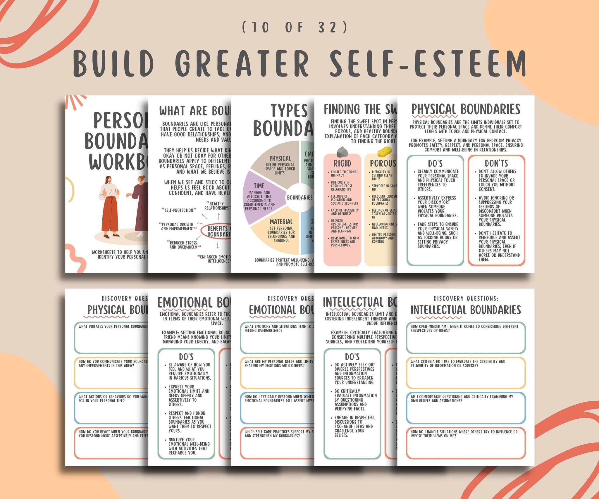 32 Personal Boundaries Worksheets – MindSpace