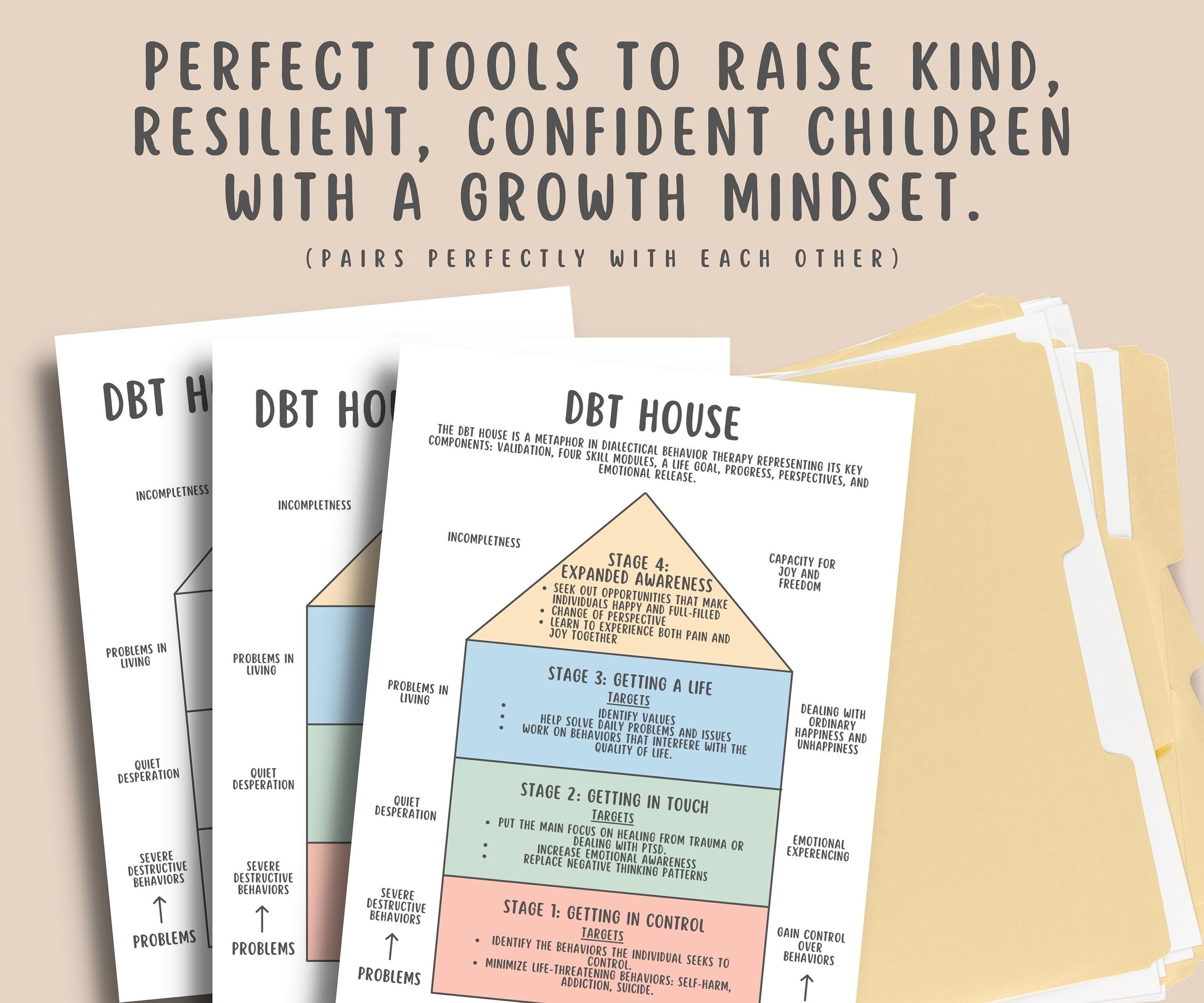 4 DBT House Worksheets – MindSpace