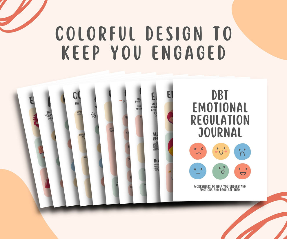 DBT Emotional Regulation Worksheets (10 Pages) – MindSpace