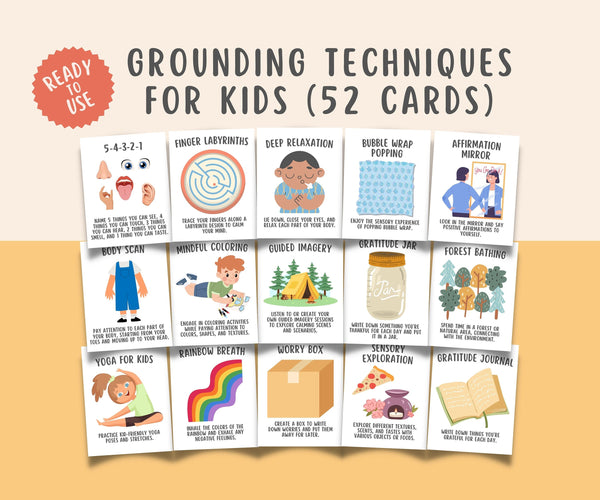 52 Grounding Techniques Flashcards – MindSpace