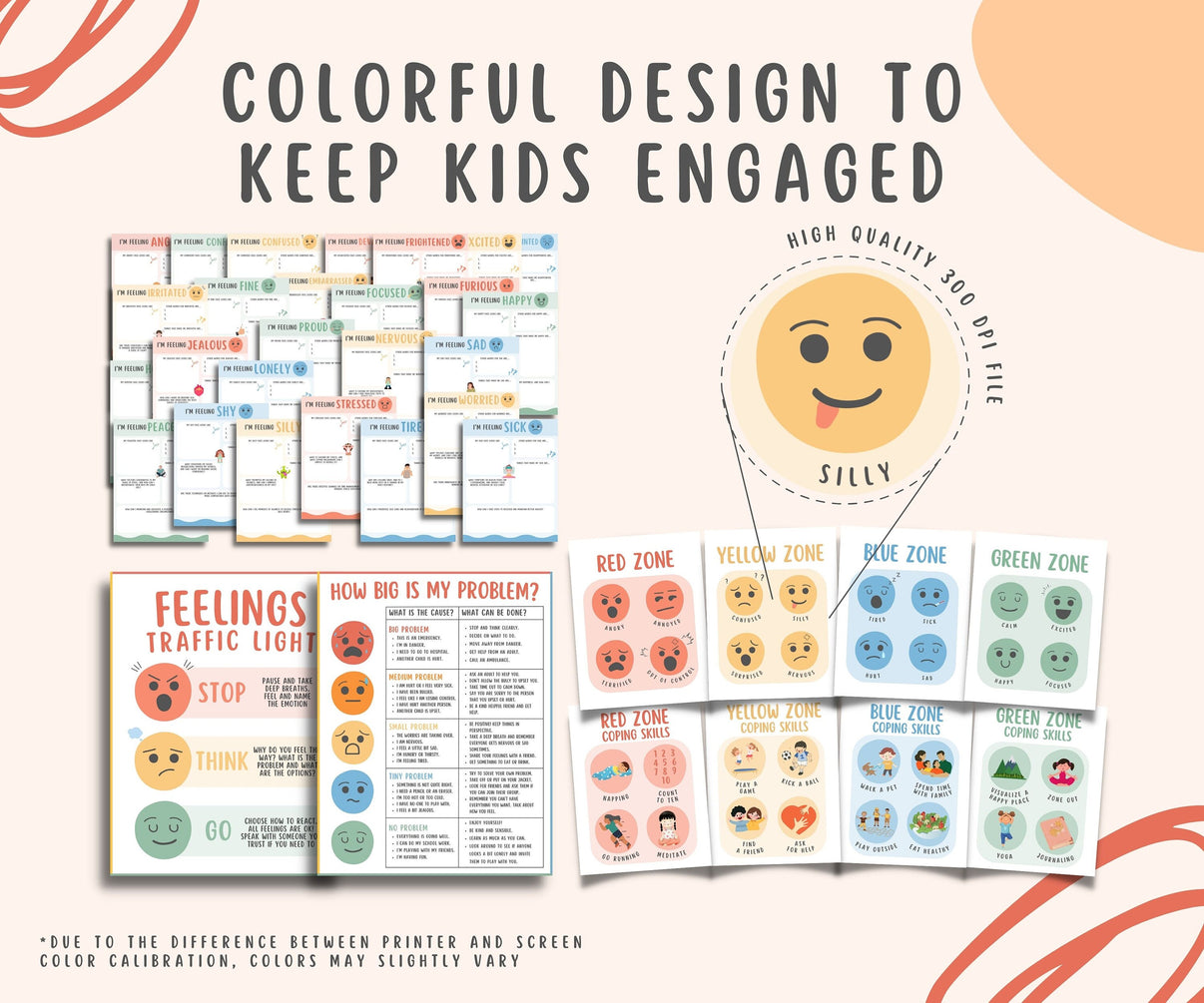 Feelings Coping Bundle for kids & teens (150+ items) – MindSpace