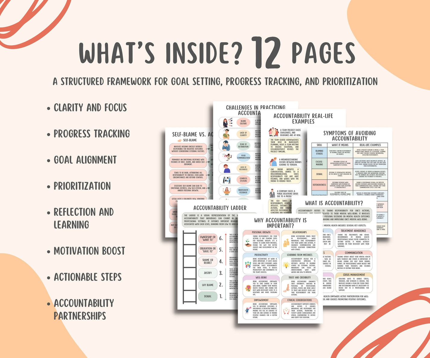 Accountability Worksheets – MindSpace