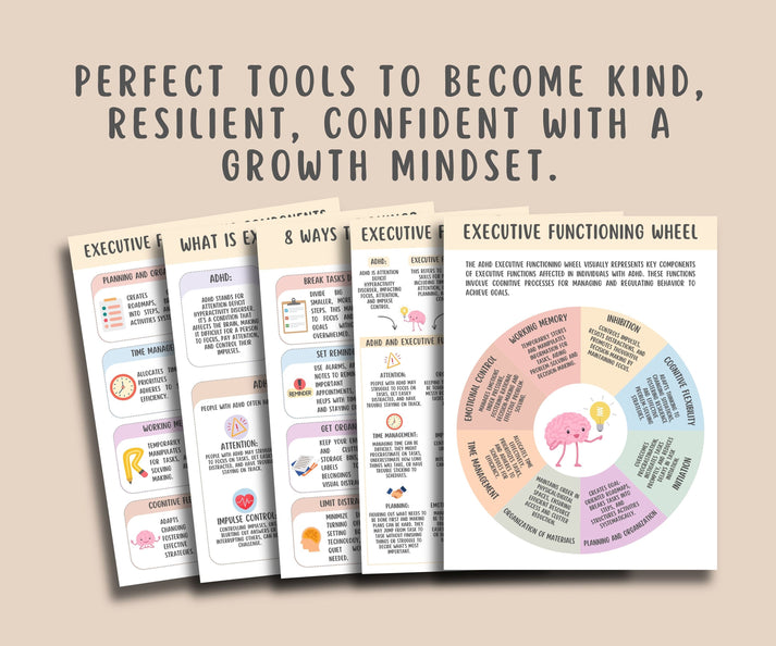 40 ADHD Executive Functioning Worksheets – MindSpace