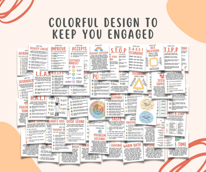 52 Schema Therapy Coping Skill Cards – MindSpace